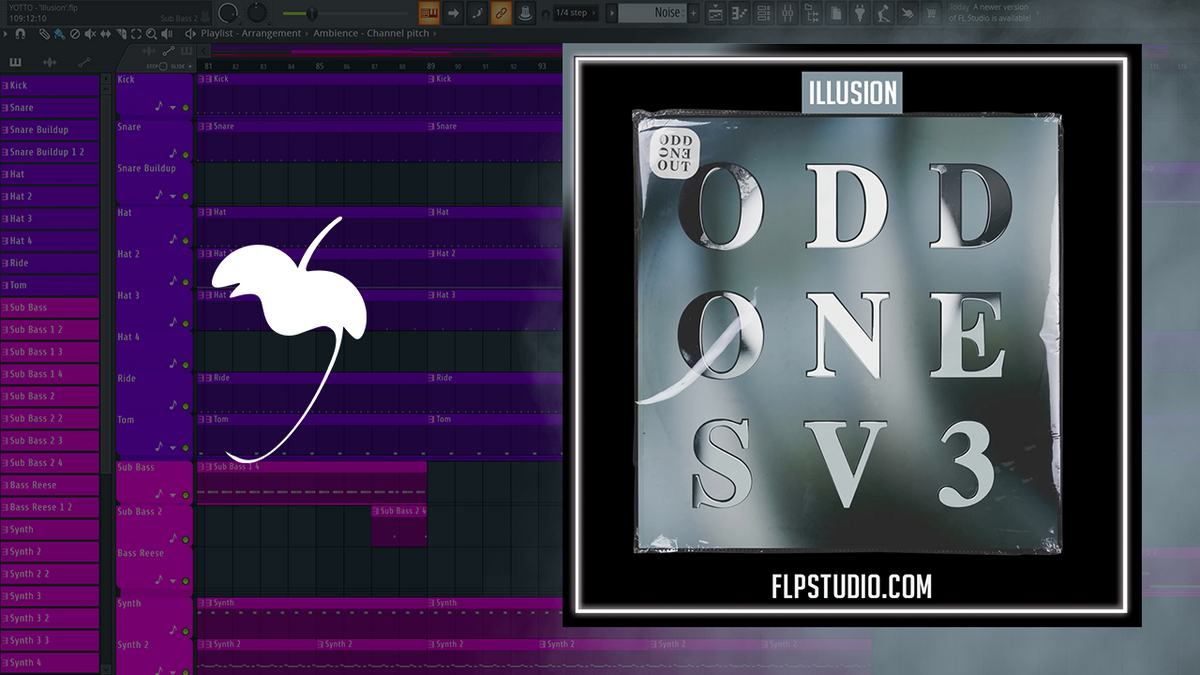 YOTTO - Illusion FL Studio Remake (Melodic House) – FLP Studio
