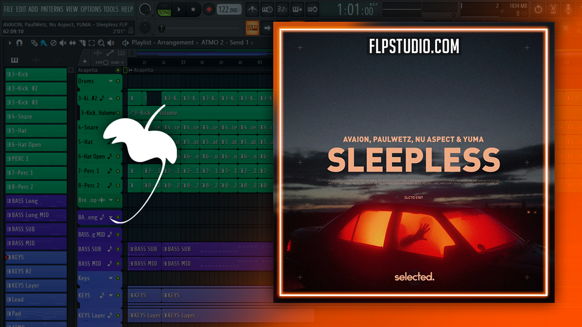 AVAION, PaulWetz, Nu Aspect, YUMA - Sleepless FL Studio Remake (House ...