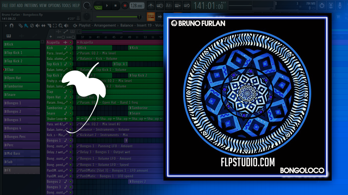 Bruno Furlan - Bongoloco FL Studio Remake (Tech House) – FLP Studio