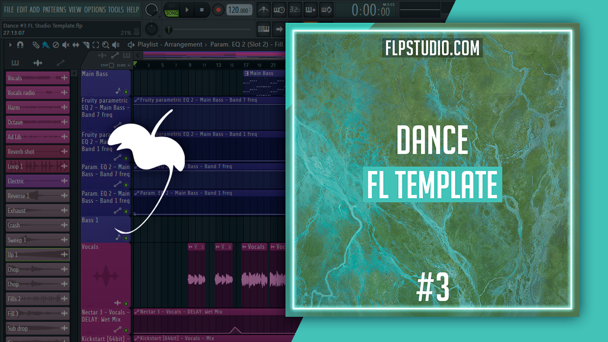#3 - Dance FL Studio Template (VIZE, Felix Jaehn Style) – FLP Studio