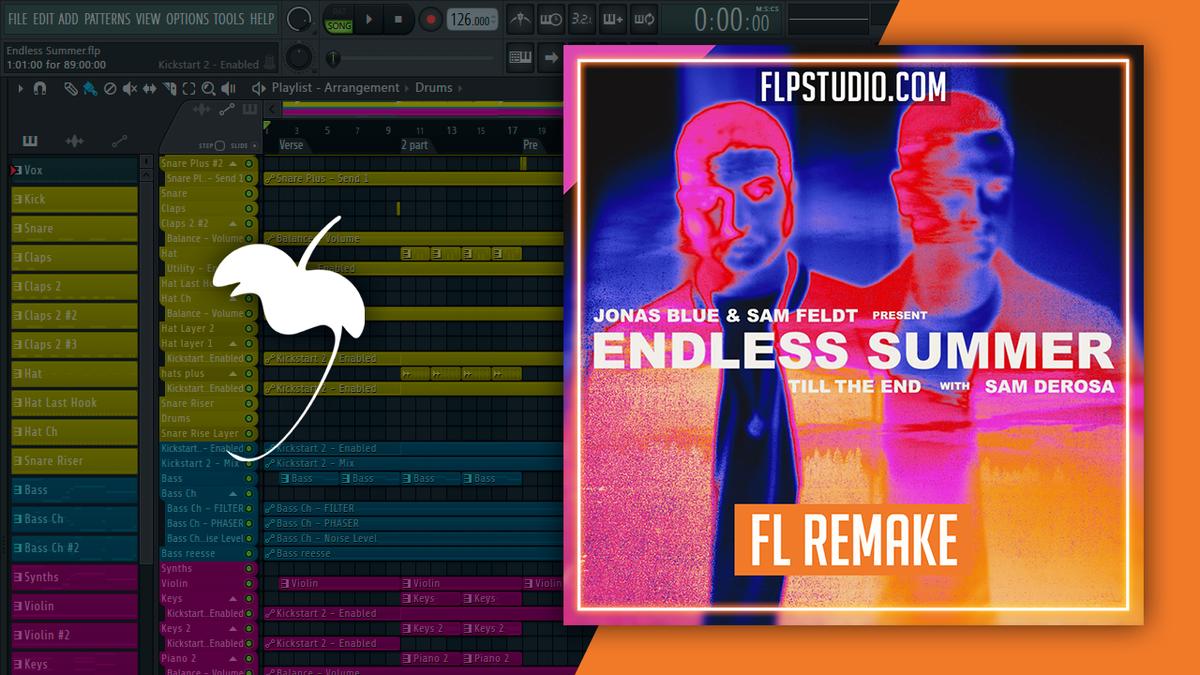 Endless Summer - Till the end (with Sam DeRosa) FL Studio Remake (Danc ...