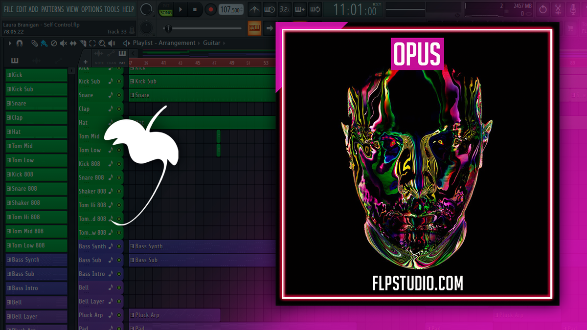 Eric Prydz - Opus FL Studio Remake (House) – FLP Studio