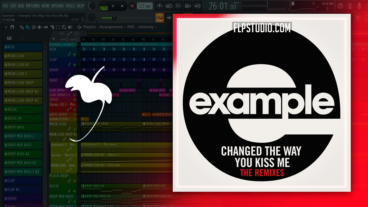 Example - Changed The Way You Kiss Me FL Studio Remake (Dance) – FLP Studio