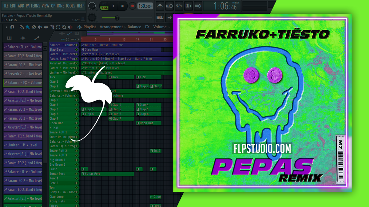 Farruko & Tiësto - Pepas (Tiësto Remix) FL Studio Remake (Dance) – FLP ...