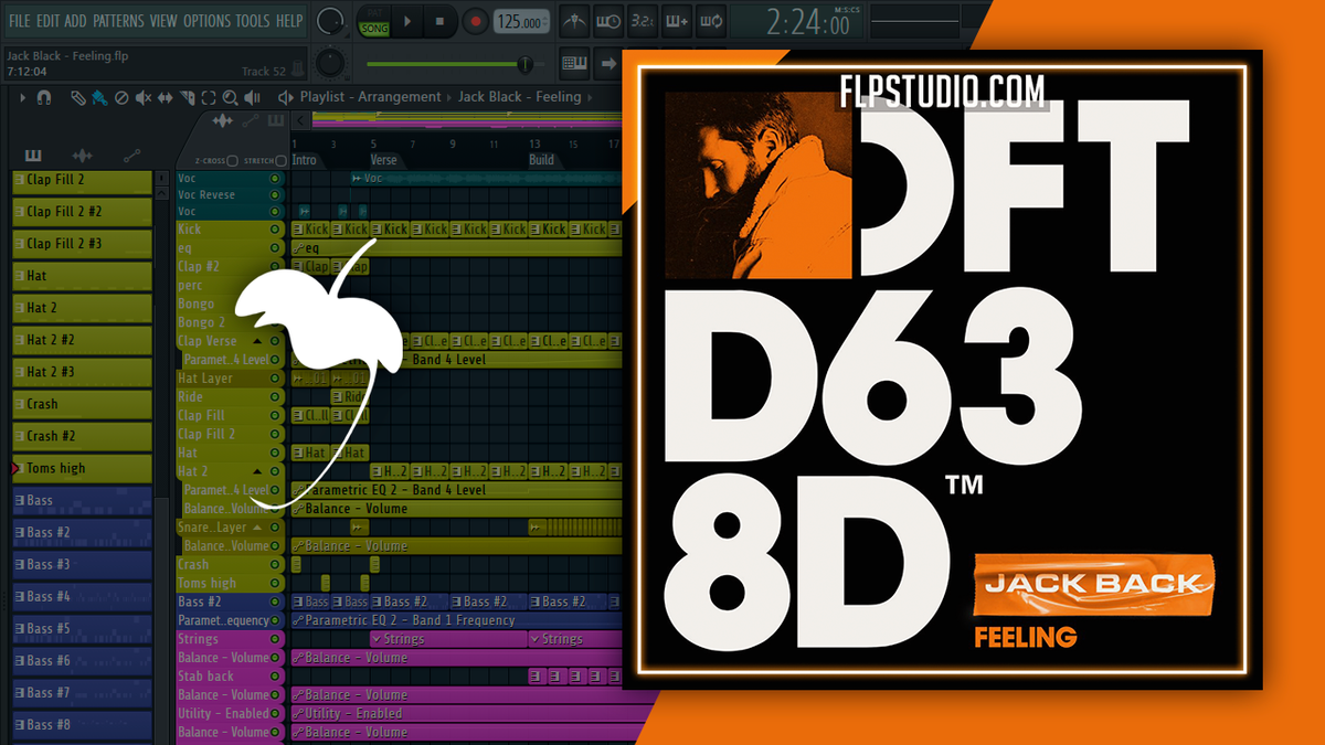 Jack Back - Feeling FL Studio Remake (House) – FLP Studio