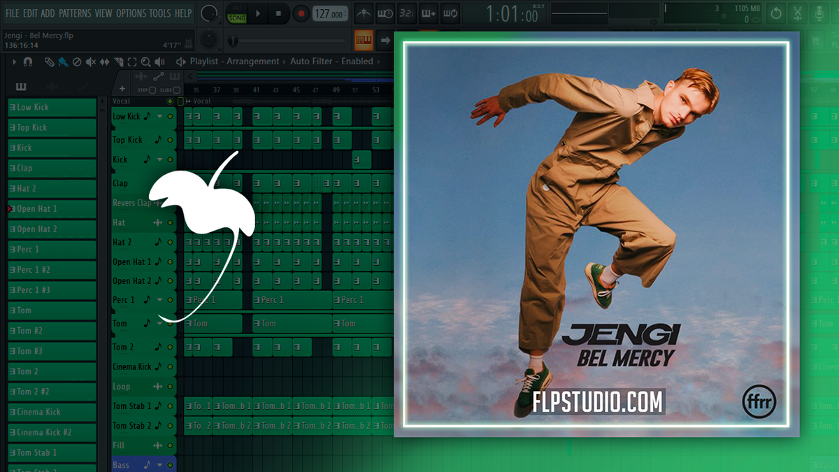 Jengi - Bel Mercy FL Studio Remake (House) – FLP Studio
