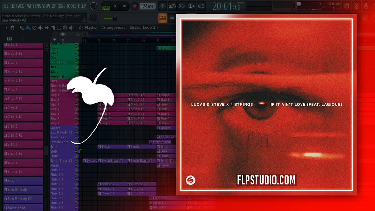 Lucas & Steve x 4 Strings - If It Ain't Love ft Lagique FL Studio Rema ...