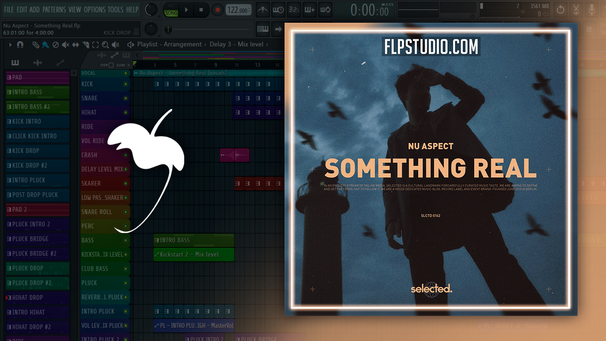 Nu Aspect - Something Real FL Studio Remake (Techno) – FLP Studio