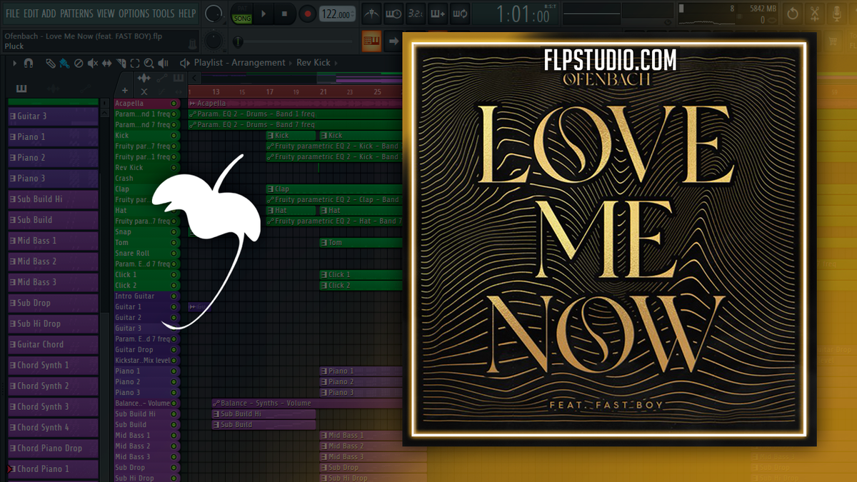 Ofenbach - Love Me Now (feat. FAST BOY) FL Studio Remake (Dance) – FLP ...
