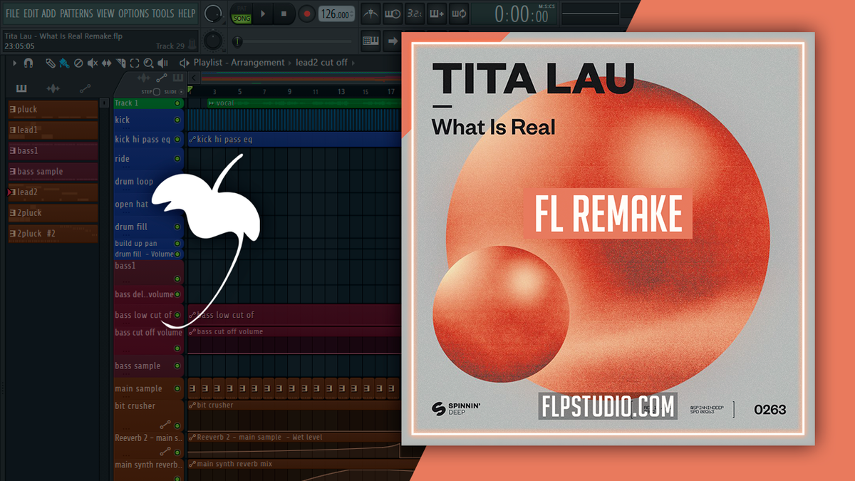 Tita Lau - What Is Real FL Studio Remake (Techno) – FLP Studio