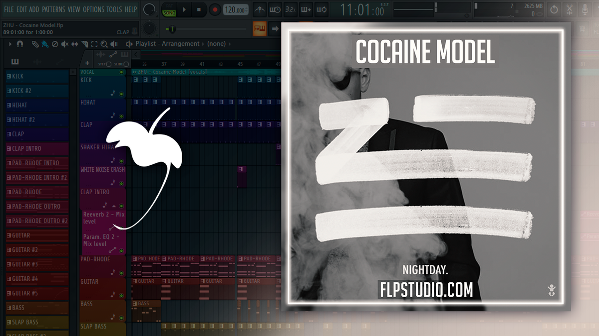 ZHU - Cocaine Model FL Studio Remake (House) – FLP Studio