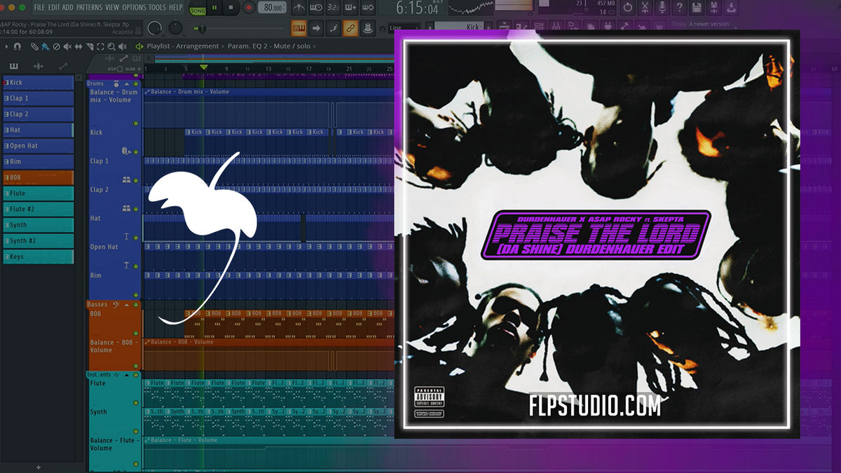 A$AP Rocky - Praise The Lord (Da Shine) feat. Skepta FL Studio Remake ...