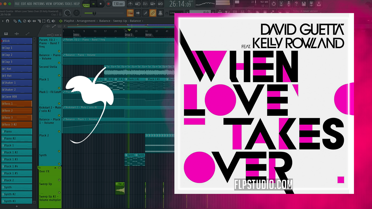 David Guetta - When Love Takes Over FL Studio Remake (House) – FLP Studio