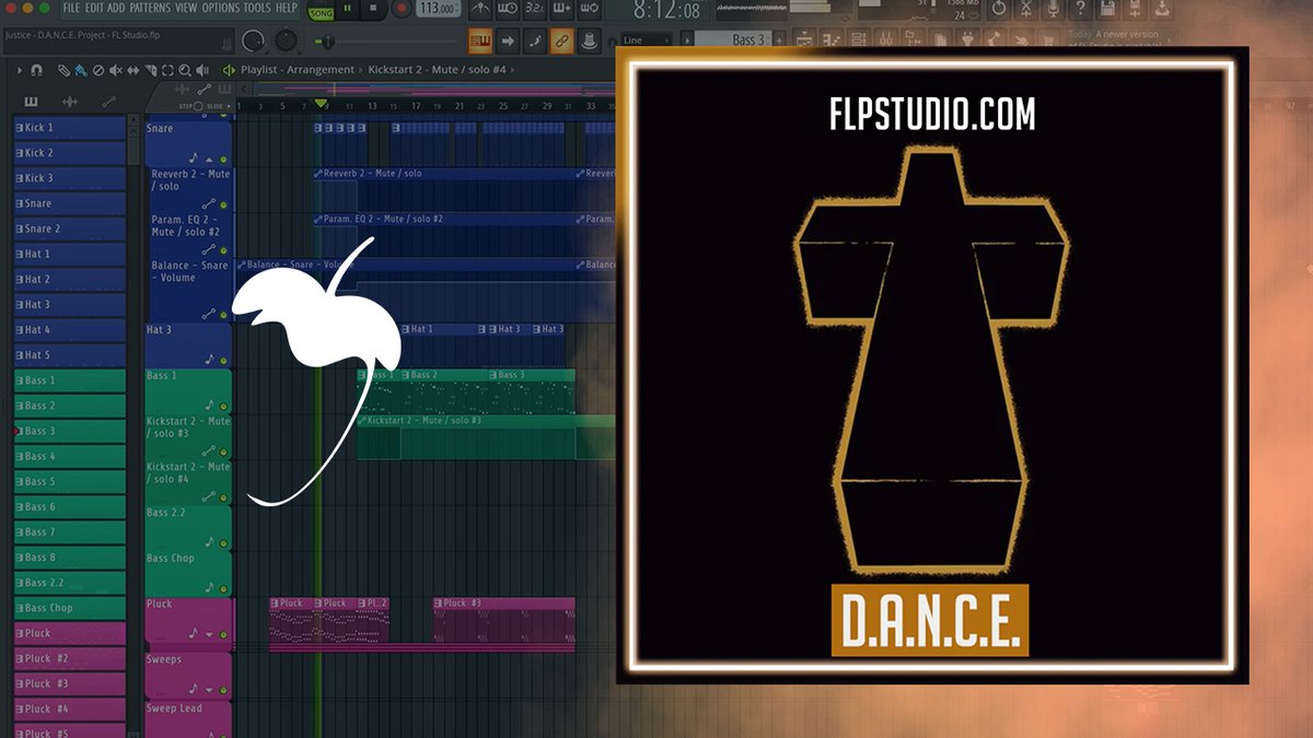 Justice - D.A.N.C.E. FL Studio Remake (Synthpop) – FLP Studio