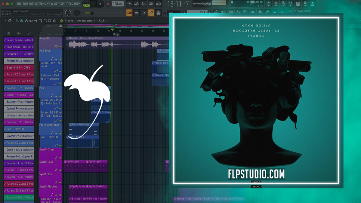 MEDUZA feat. Poppy Baskcomb - Upside Down FL Studio Remake (Dance ...
